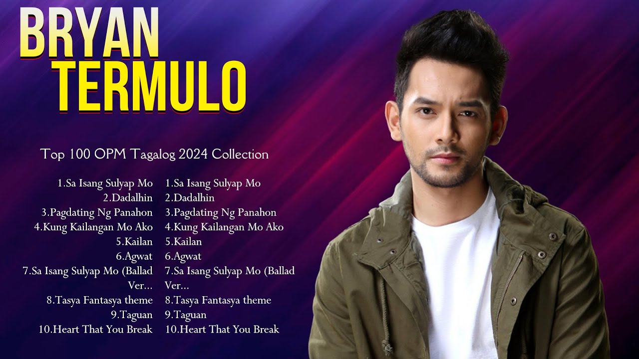Bryan Termulo ~ Hits - Bryan Termulo ~ Music Of All Time- LOVE SONGS ...