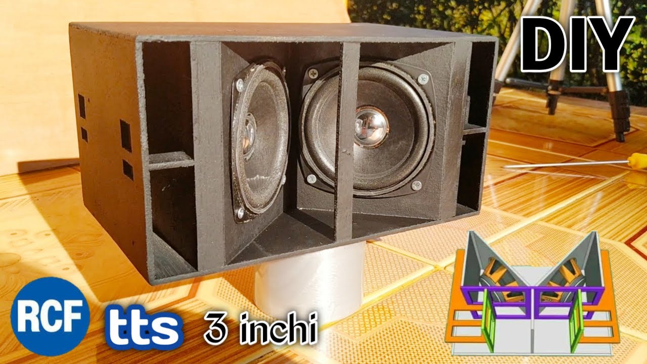 AMAZING MINIATUR BOX RCF TTS 3 INCHI - YouTube