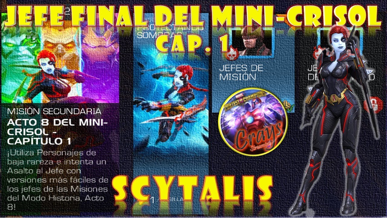 Jefe Final Mini Crisol Cap. 1 - Scytalis Recordando Como Derrotarla ...