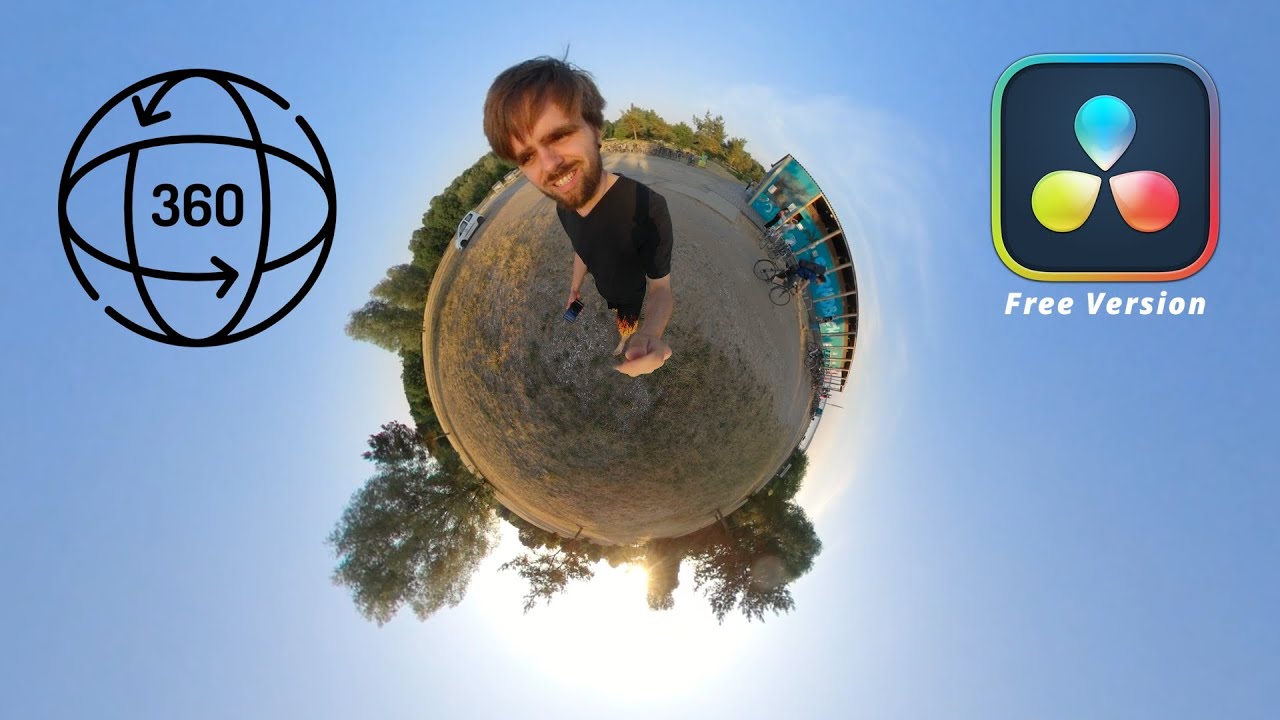 360 Grad Videos in Davinci Resolve bearbeiten - Tiny Planet Effekt ...