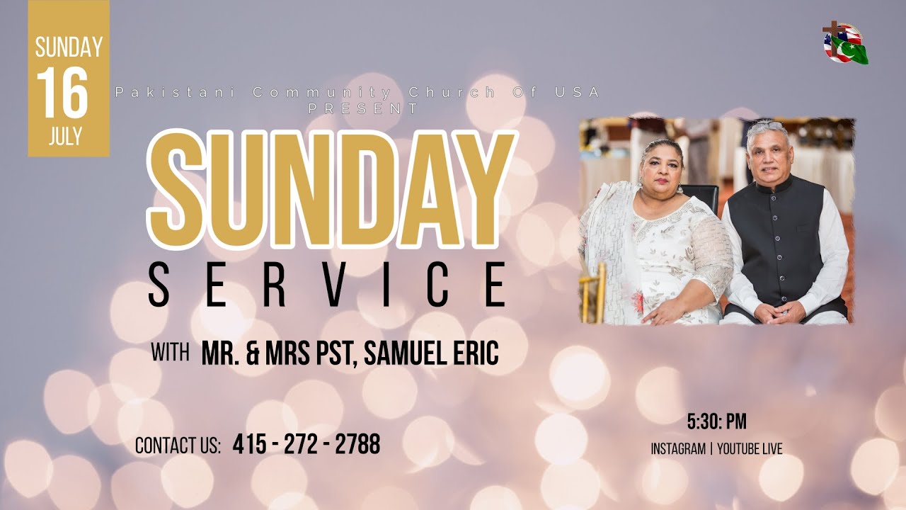 Sunday Service Livestream - Mr. & Mrs Pastor Samuel Eric - Pinole CA ...