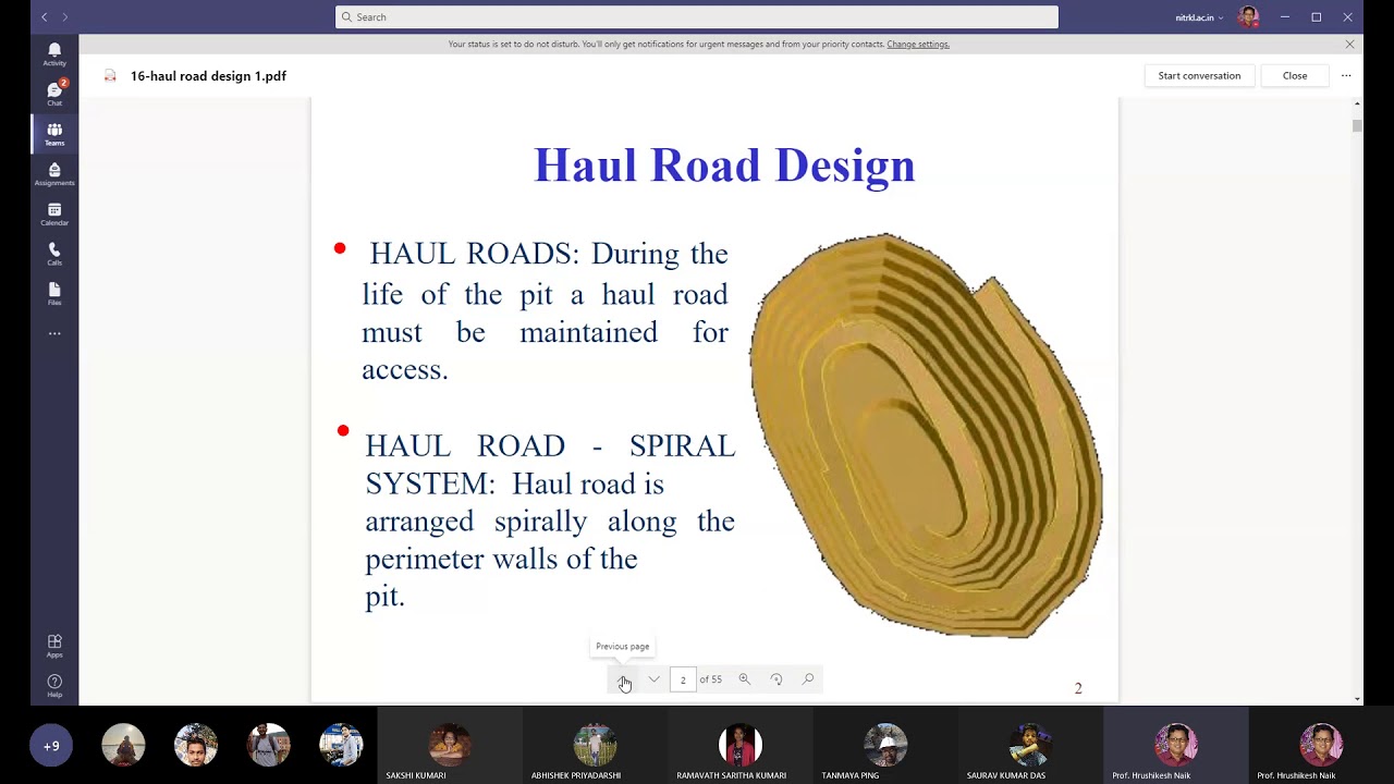 Design of haul roads in surface mines - YouTube