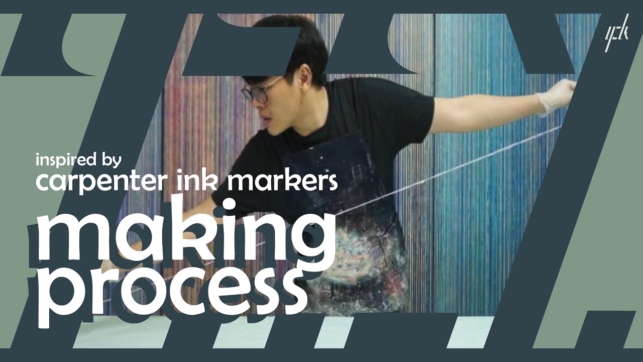 Making process_ inspired by 'Carpenter Ink Markers' - YouTube