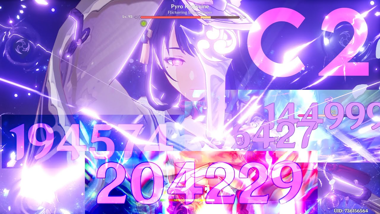 Flexing My F2P C2 Raiden Shogun Showcase - YouTube