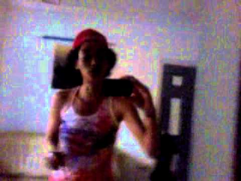 Girl flex little rap