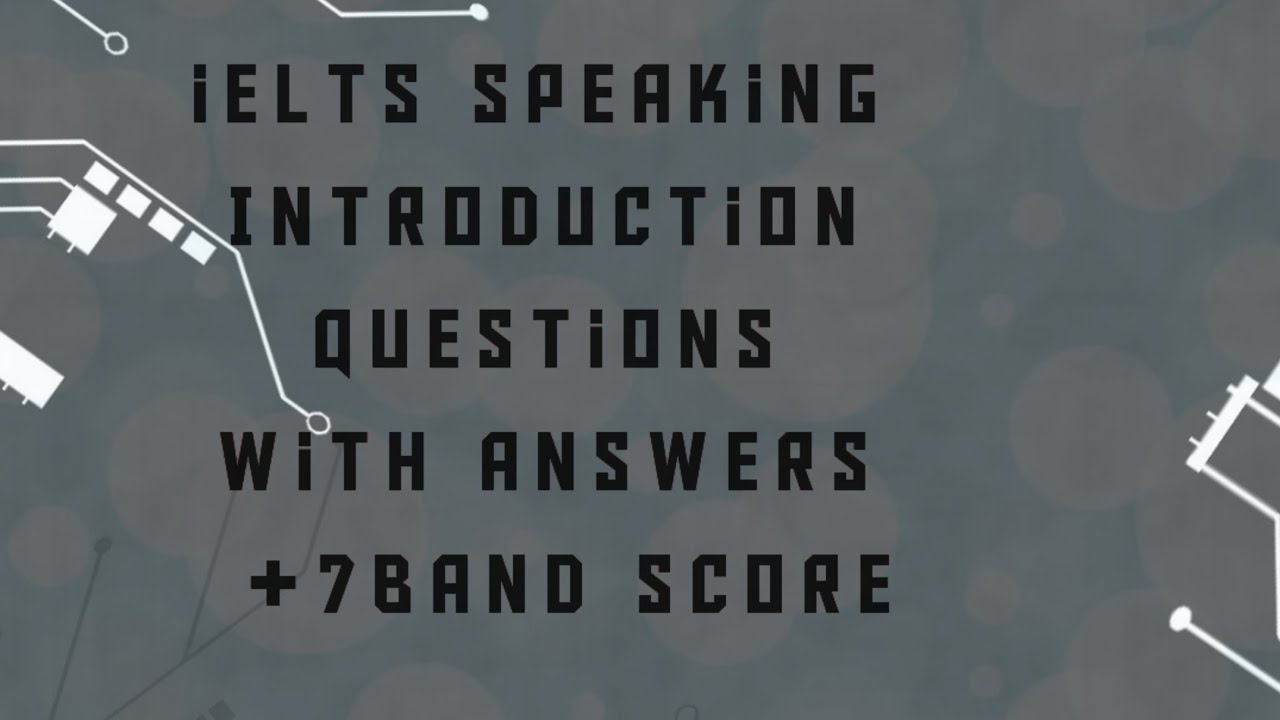 ielts Speaking Intro questions with answer @ieltslearning3434 # ...
