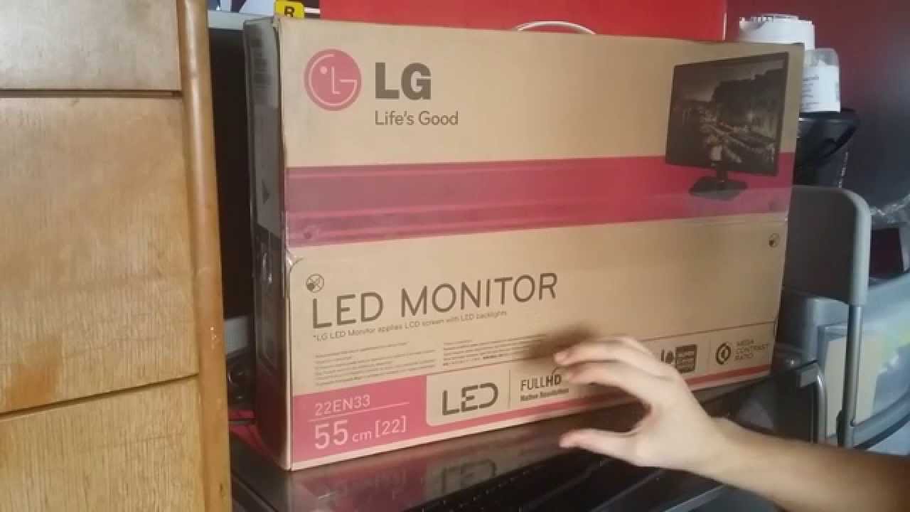 UNBOXIT - LG 22EN33 (22'' monitor) - YouTube