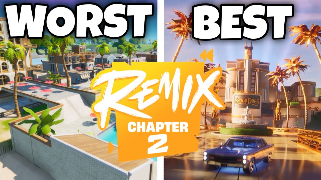 Ranking Chapter 2 Remix POIs Based On How Liveable They Are! - YouTube