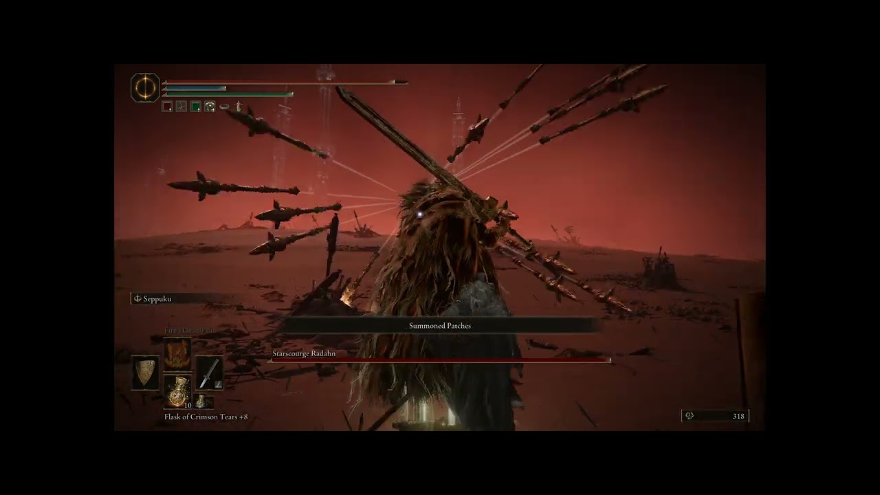 Elden Ring beating radahn before the meteor - YouTube
