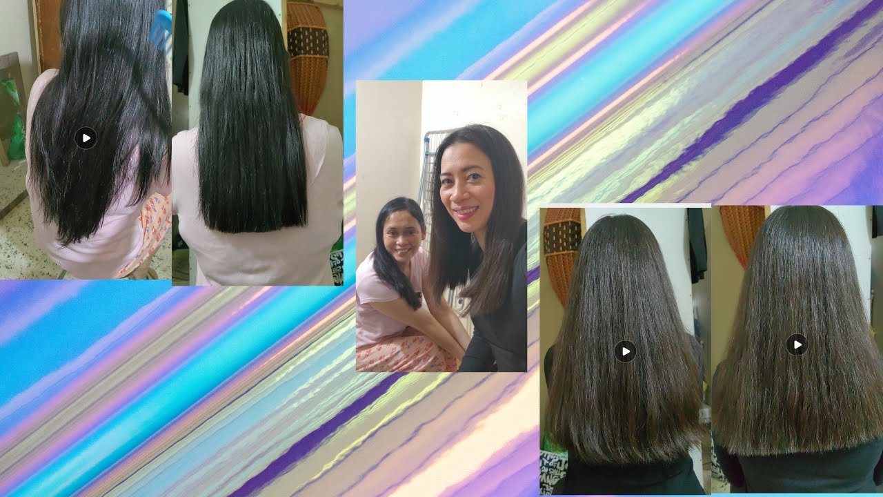 Hair Trimming with my Friend/ OFW Life - YouTube