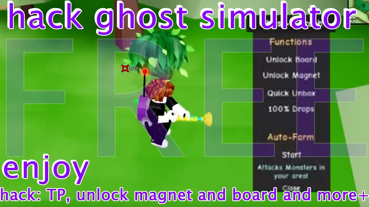ROBLOX | Ghost Simulator | OP AF GUI | AUTOFARM, GAMEPASSES, ITEMS ...
