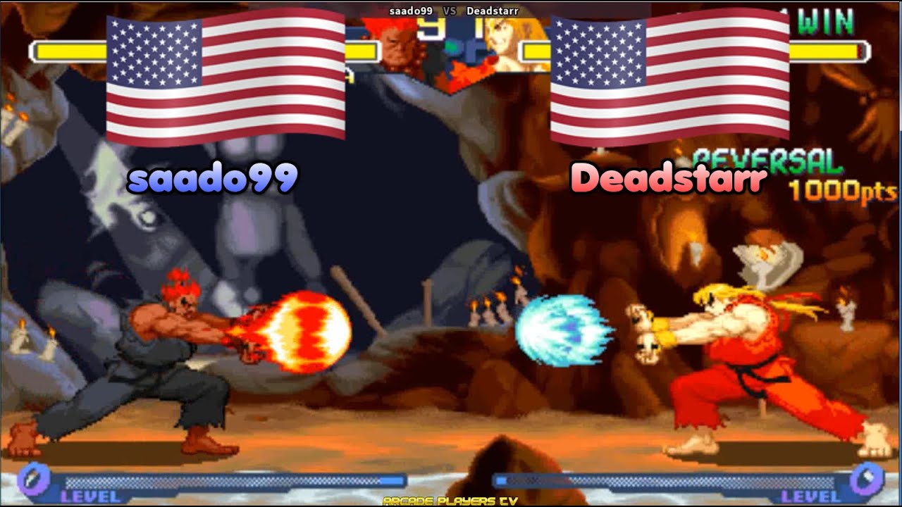 Street Fighter Alpha 2 saado99 (Usa) vs Deadstarr (Usa) sfa2 - YouTube