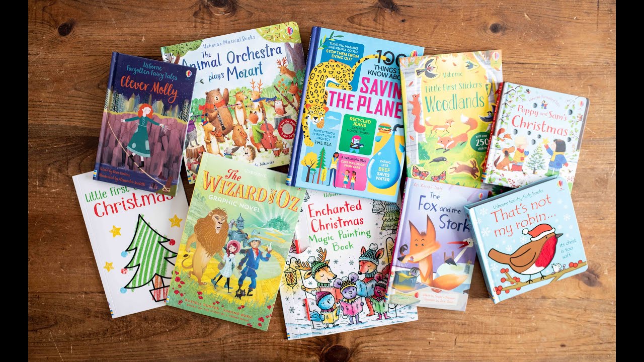 Usborne Books at Home - December 2020 New Titles - YouTube