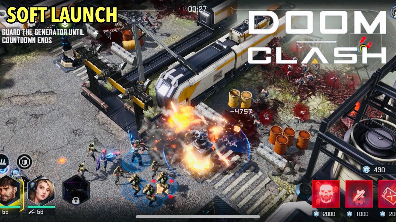 DOOM CLASH | iOS | Soft Launch | First Gameplay - YouTube