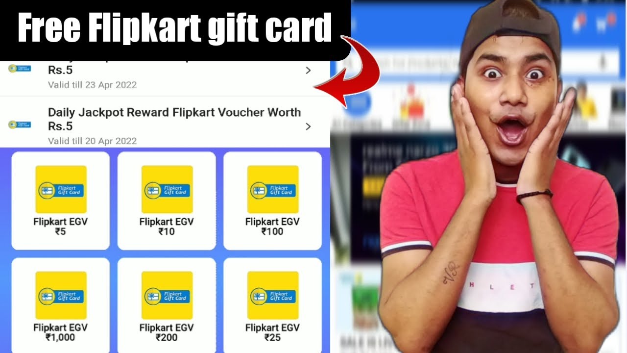 Daily Jackpot || Flipkart Gift Card Codes Free || Free Flipkart Gift ...