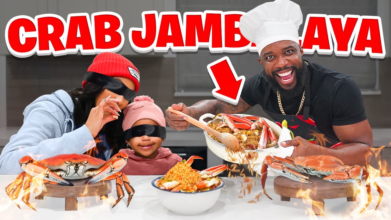 I Surprised My Family With Catch & Cook Crab Jambalaya! - YouTube
