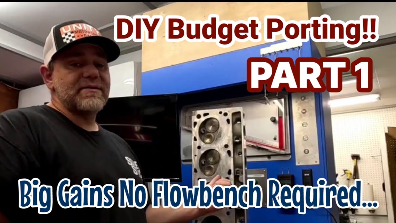 DIY Head Porting! Unlocking Big Power on BBF Edelbrock Victor Jr heads ...