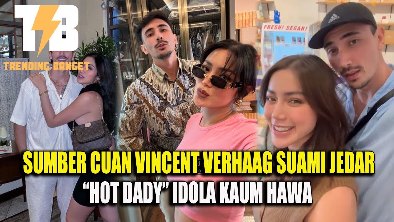 Sumber Cuan Vincent Verhaag Suami Jessica Iskandar, 'Hot Daddy' Idola ...