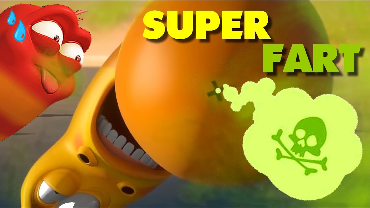 LARVA - BIG FART | Best funniest cartoon 2020 (Larva 2020) - YouTube
