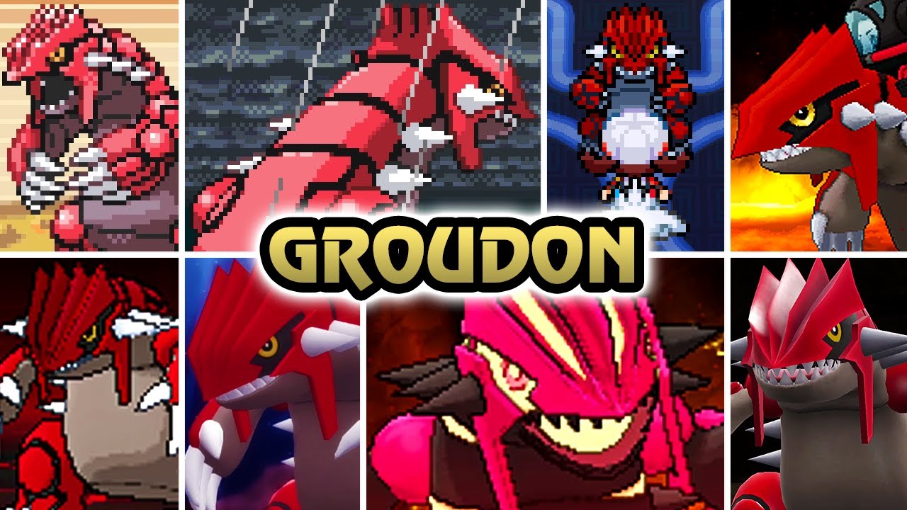 Evolution of Groudon Battles (2002 - 2023) - YouTube