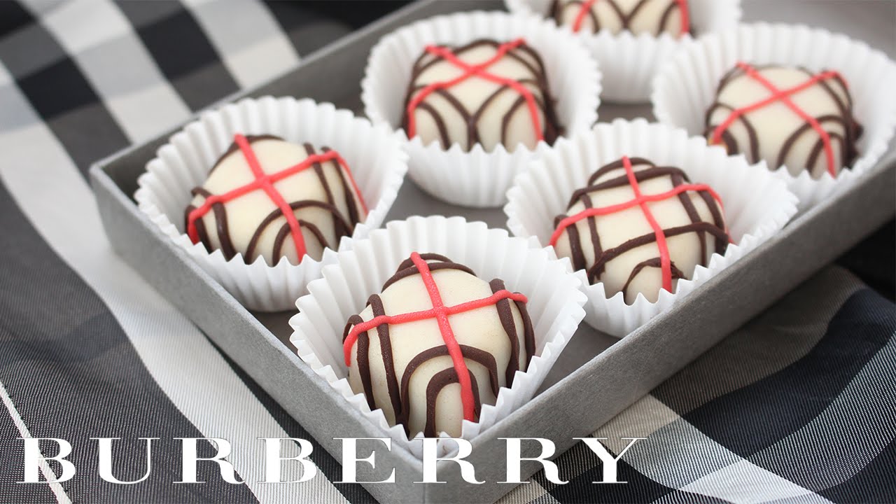 Burberry Chocolates Recipe | バーバリーのチョコレートレシピ - YouTube