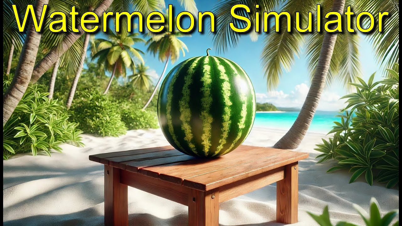 Watermelon Simulator. Vous aussi, Devenez une Pastèque. - YouTube