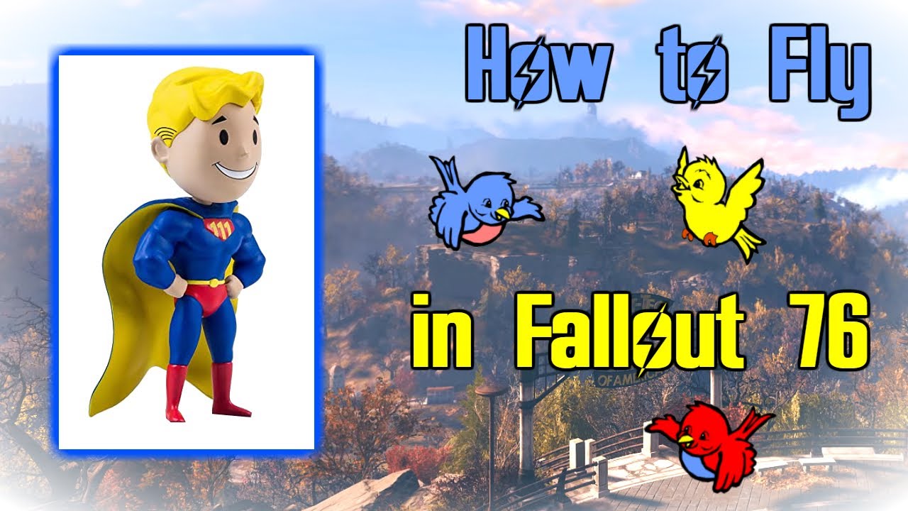 How to Fly in Fallout 76 - YouTube