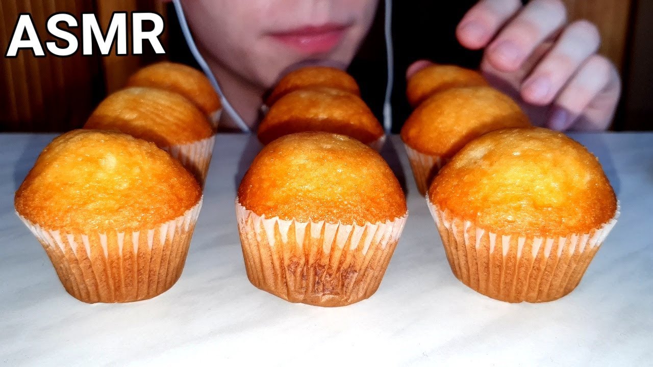 ASMR EATING Muffins *No Talking* (EATING Show/EATING Sounds) *New Mic ...