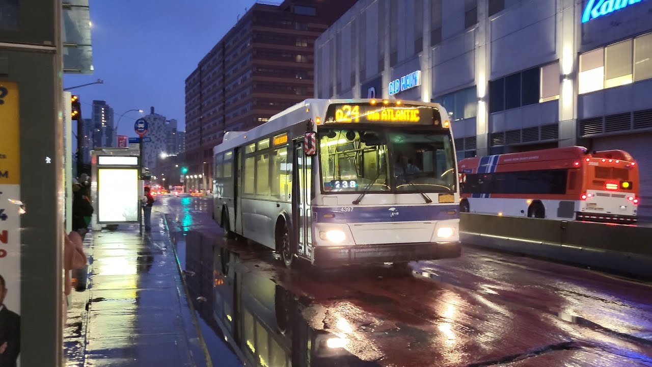 MTA New York City Bus: 2009 Orion VII Next Gen Hybrid 4397 On The Q24 ...