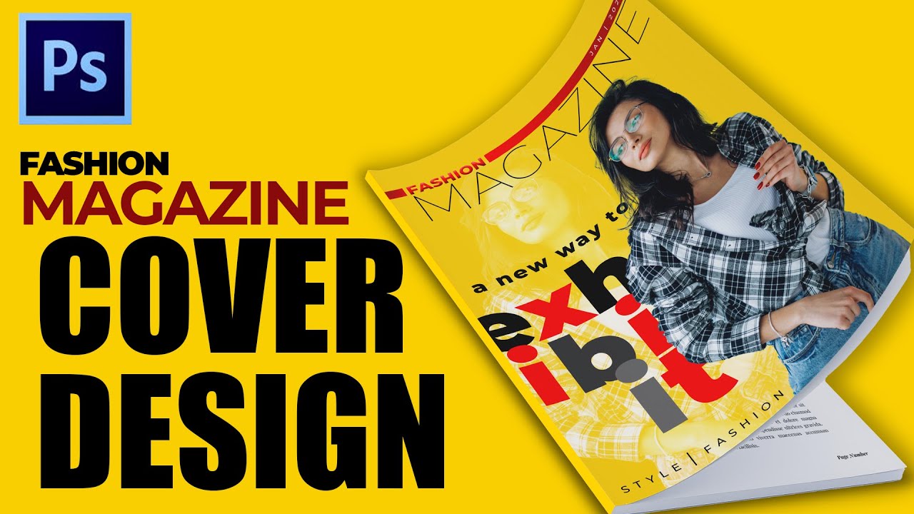 How to design Fashion Magazine Cover Design | Photoshop | Cover Design ...