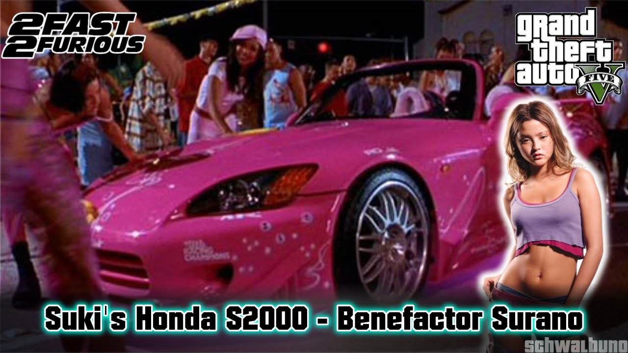 GTA 5 2Fast 2Furious - Suki's Honda S2000 v2 (Surano) Car Build #47 ...