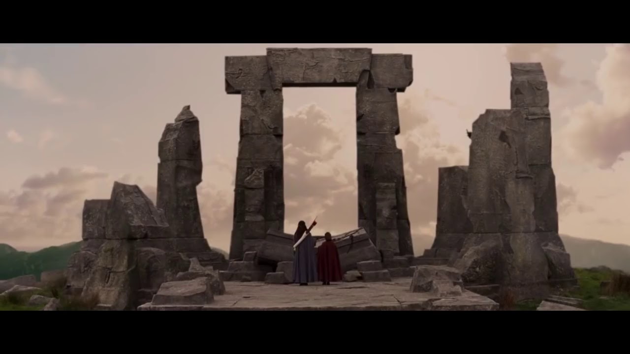 Muerte de aslan representando a Jesus película de Narnia - YouTube