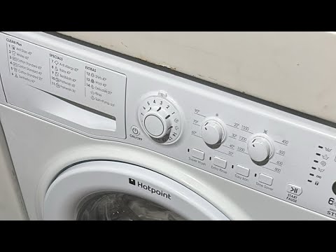 Wash race cotton 90 Indesit iwc6165S vs Hotpoint WMYL6551 - YouTube