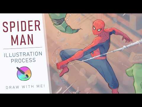 Draw with me! | Spider-Man BND Speedpaint