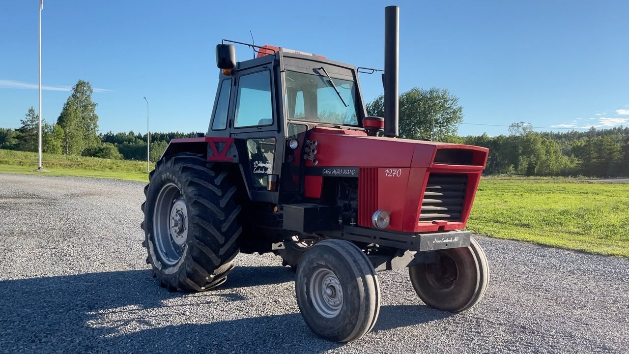 Köp Traktor Case Agro King 1270 på Klaravik - YouTube