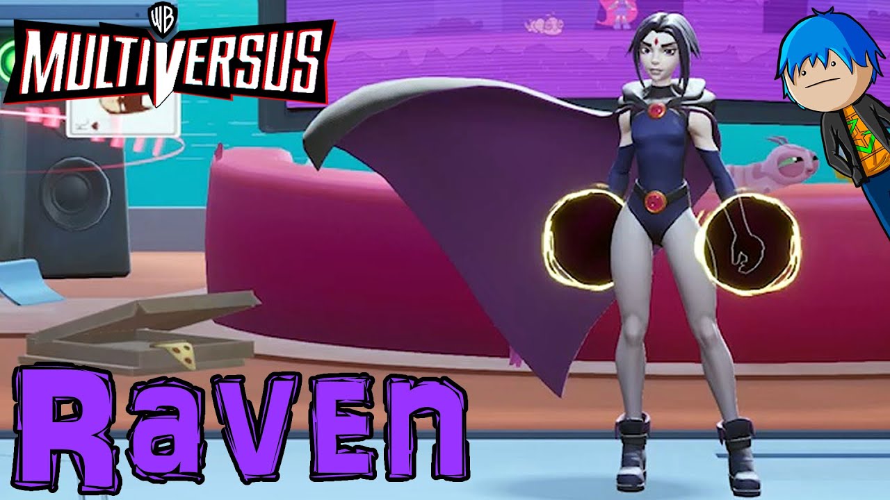 MultiVersus - Raven Gameplay and Tips "Goth GF Main" - YouTube
