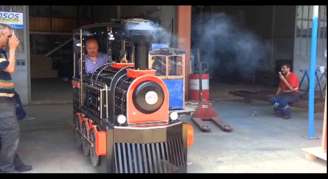Trackless Train - YouTube