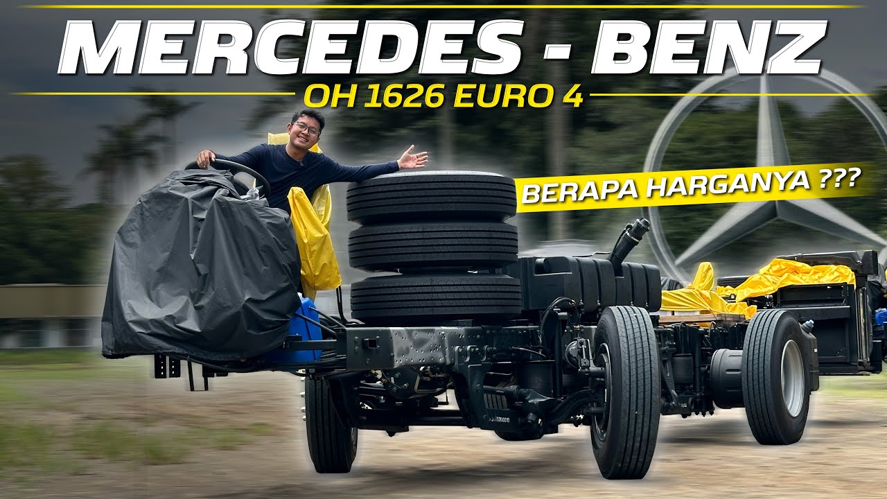 JEMPUT CHASSIS BUS LANGSUNG KE PABRIKNYA ‼️ Mercedes Benz OH 1626 Euro ...