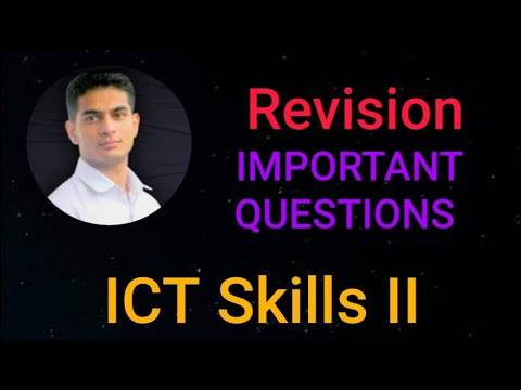 ICT Skills || | Revision - Important Questions | Class 10 IT ...
