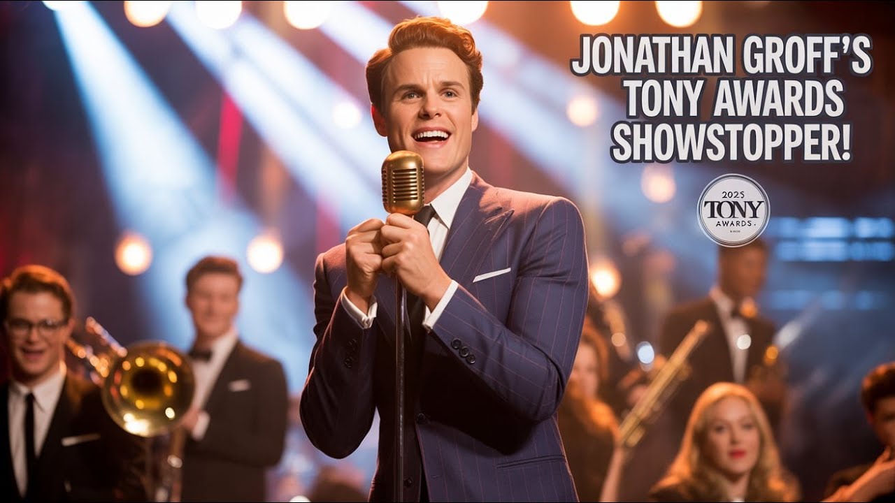 Jonathan Groff Delivers Showstopping Just in Time Performance | Tony ...