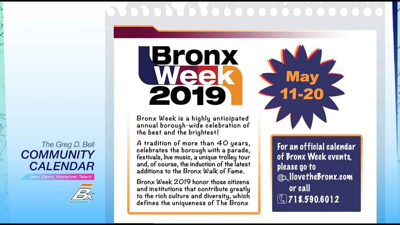 Community Calendar | May 9-12, 2019 - YouTube