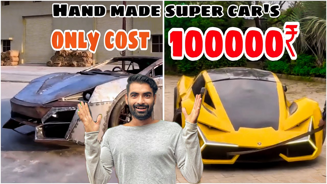 India’s 🇮🇳 first luxury hand made car’s only in 100000₹ ⁠@MRTABREJ ...