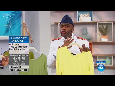HSN | Antthony Design Original Fashions 02.10.2018 - 09 AM