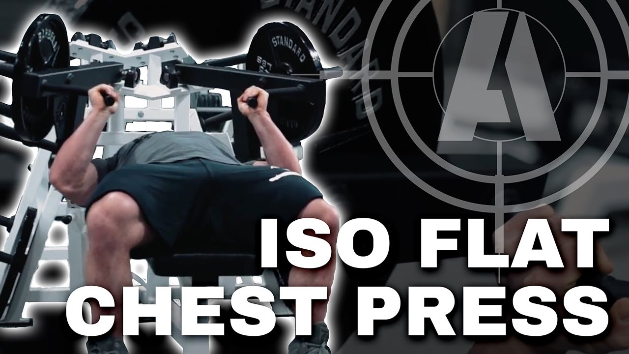 Arsenal Strength Reloaded ISO Flat Chest Press - YouTube