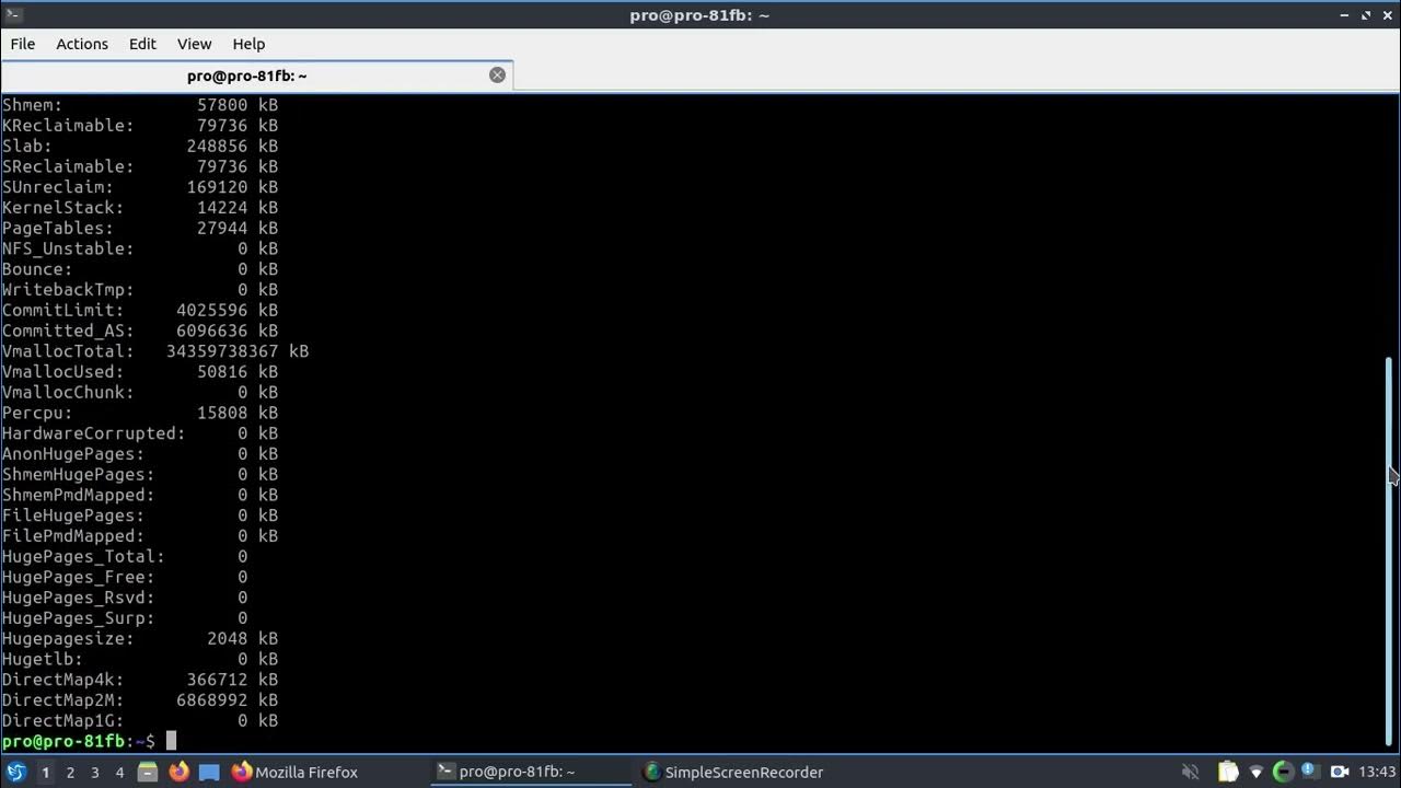 cat /proc/meminfo - YouTube