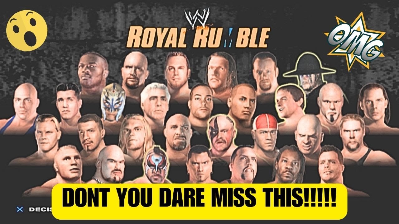 WWE ROYAL RUMBLE 2003-SMACKDOWN! HERE COMES THE PAIN - YouTube