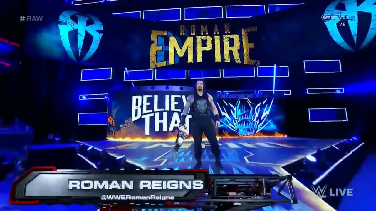 WWE The Shield Entrance 2017 HD Video Must see !!! دخلة عصابة الشيلد ...