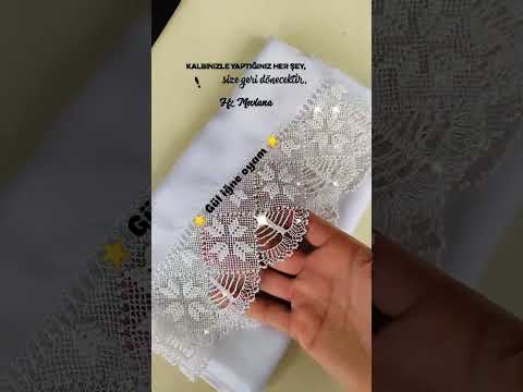 İĞNE OYASI MODELLERİ 💥 #shortvideo #örgü #igneoya #igneoyasimotif #oyamodelleri