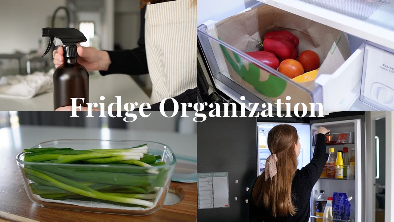 Fridge Organization and Cleaning: Clean with me - YouTube