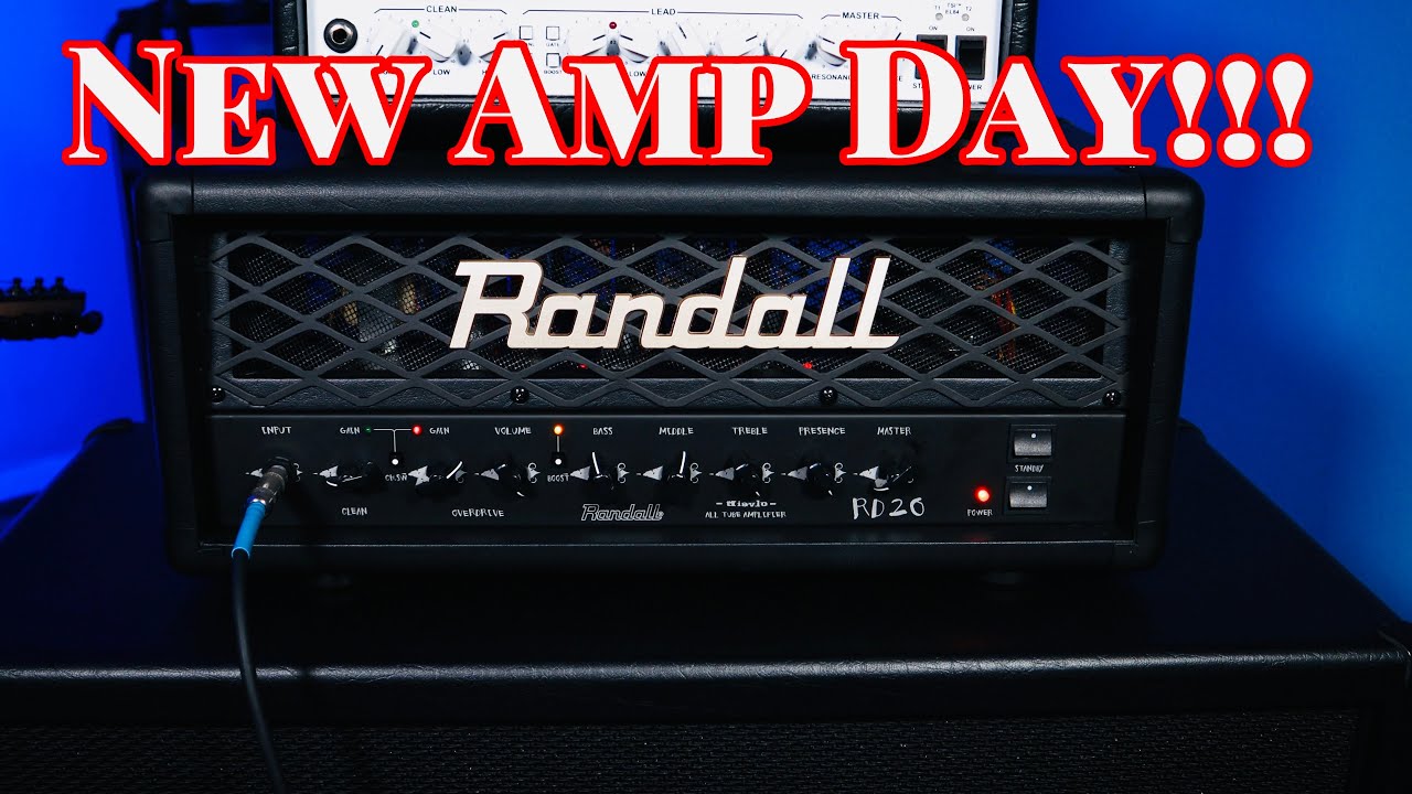 New Amp Day! | Randall Diavlo RD20 Quick Demo - YouTube